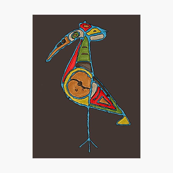 "Taino Bird Symbol" Photographic Print for Sale by liamaris | Redbubble