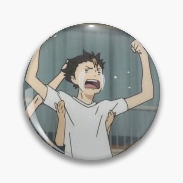 "crying noya | haikyuu" Pin for Sale by Elliechavex | Redbubble