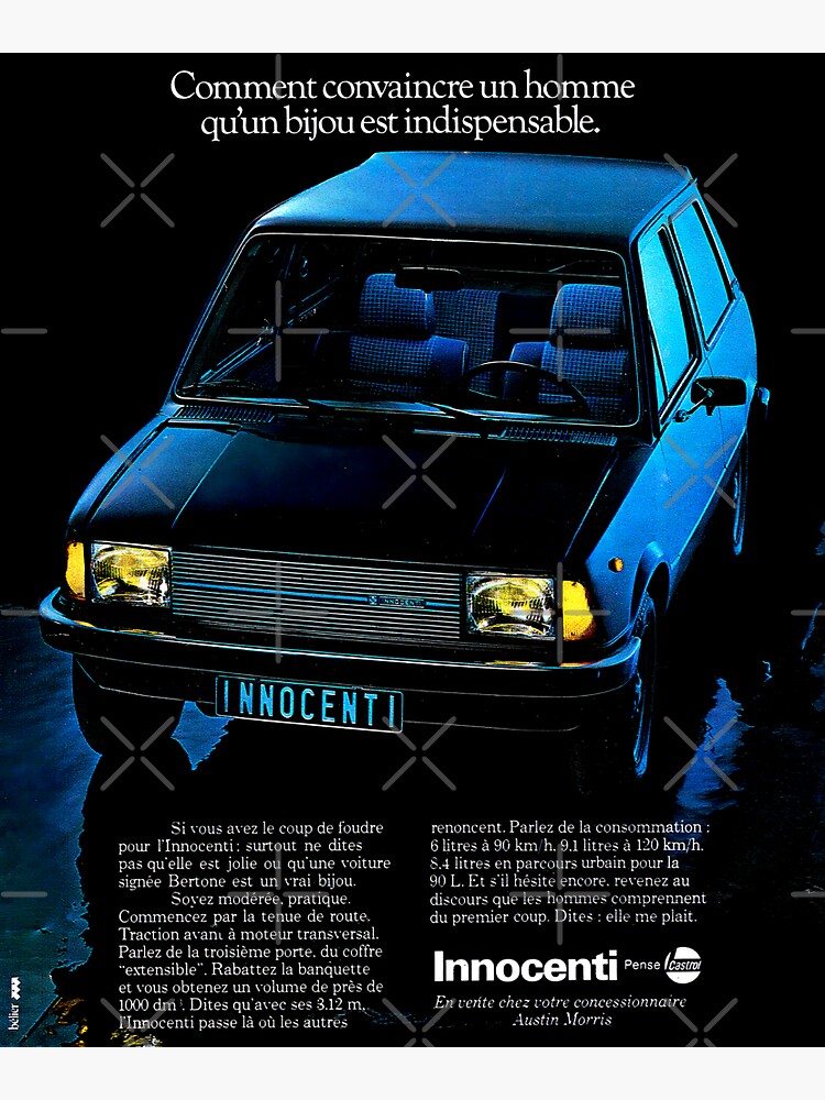 "INNOCENTI" Sticker for Sale by ThrowbackM2 | Redbubble