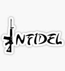 Infidel Stickers | Redbubble