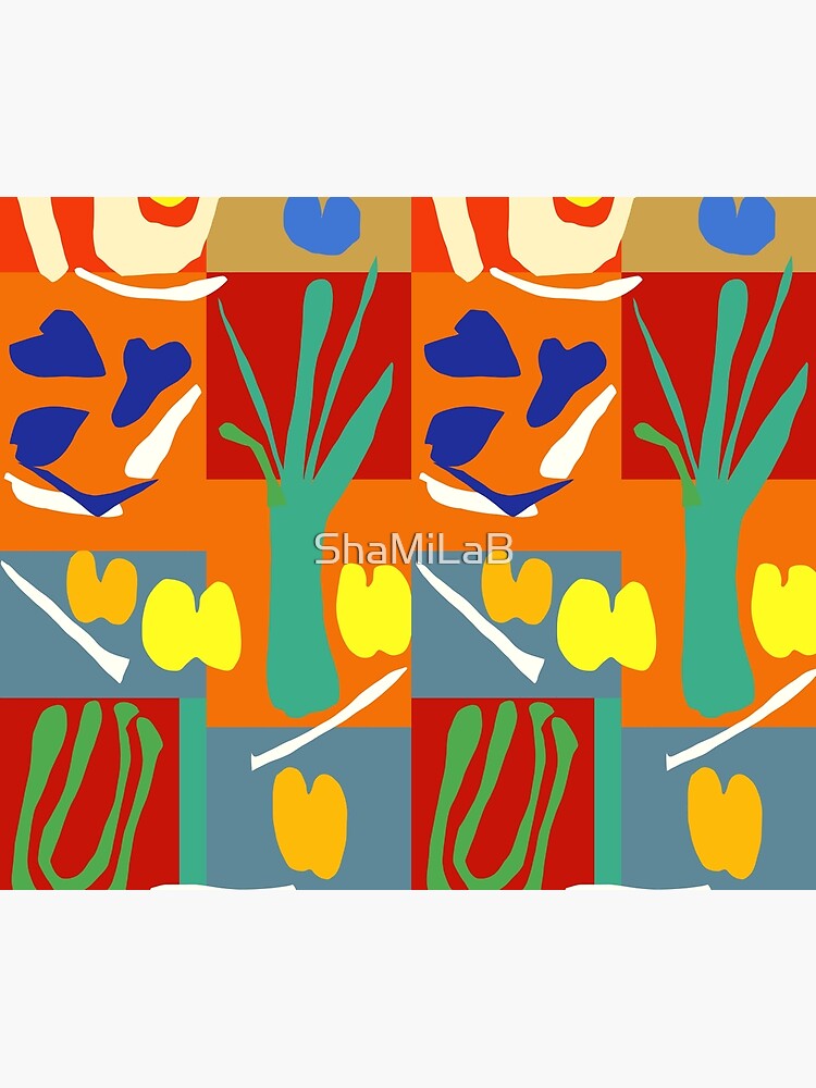 Henri Matisse Vegetable Collage