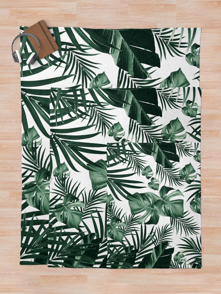 "Tropical Jungle Leaves Pattern #4 (2020 Edition) #tropical #decor #art ...