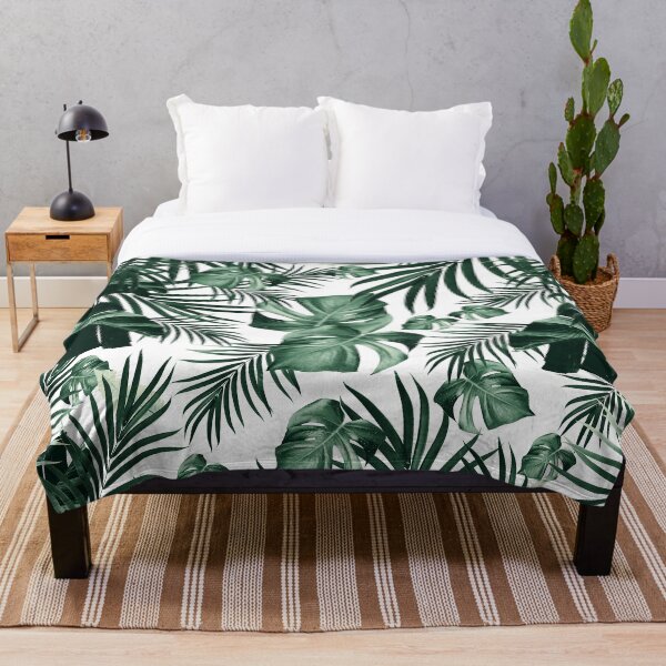 "Tropical Jungle Leaves Pattern #4 (2020 Edition) #tropical #decor #art ...