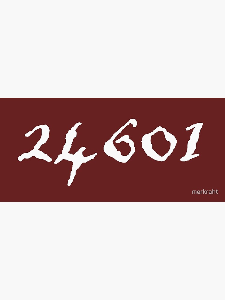 "Musical Theatre Gifts - Prisoner 24601 Valjean - Gift Ideas for ...