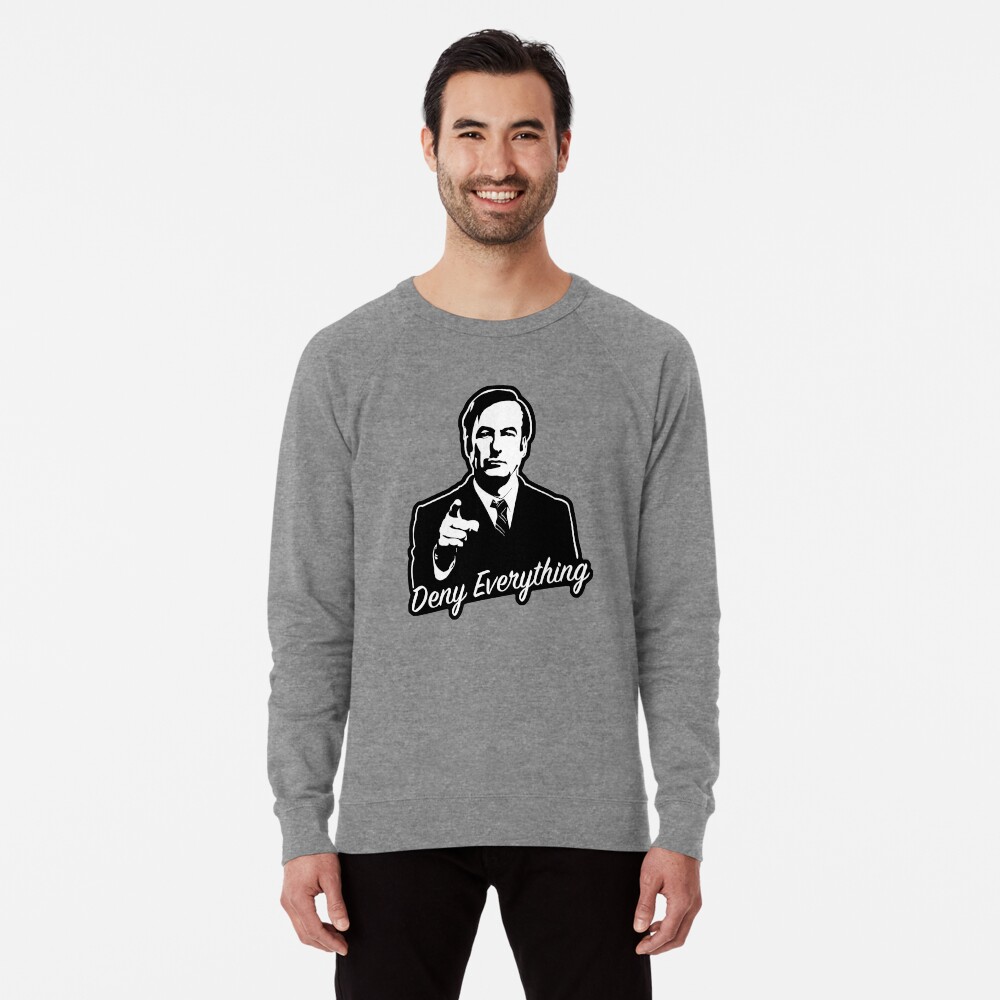 "Deny Everything - Funny Design" Sticker for Sale by greenflash808 ...