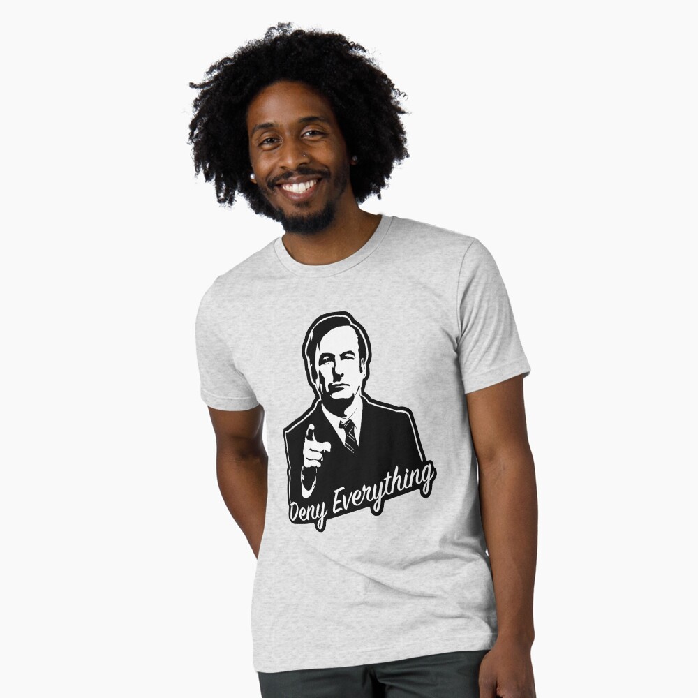 "Deny Everything - Funny Design" Sticker for Sale by greenflash808 ...