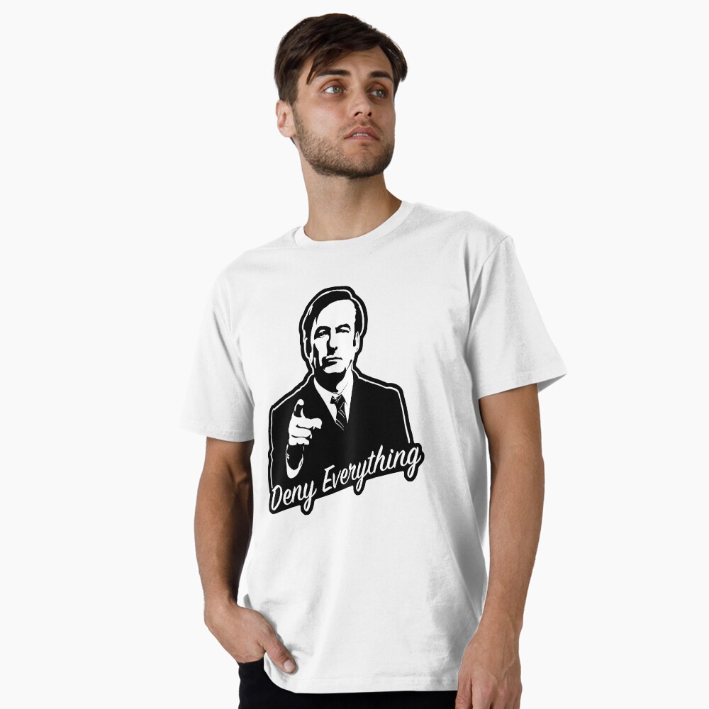 "Deny Everything - Funny Design" Sticker for Sale by greenflash808 ...