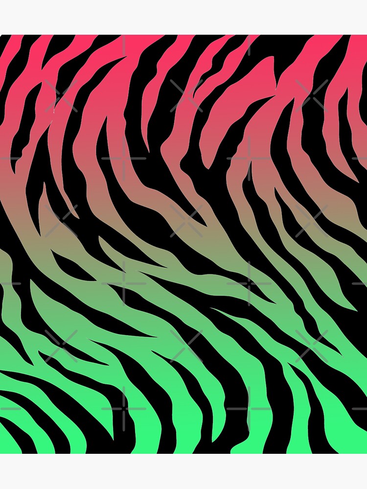 "Faded Tiger" Sticker by INFIDEL | Redbubble