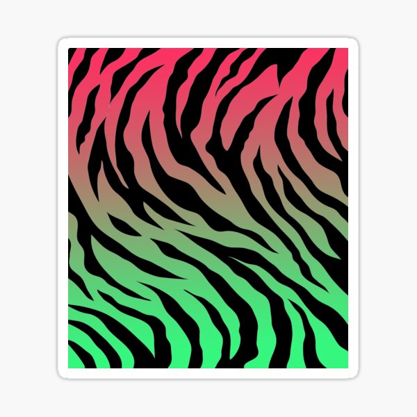 "Faded Tiger" Sticker by INFIDEL | Redbubble