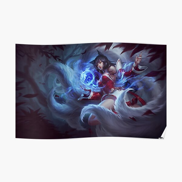 League Of Legends Ahri Posters | Redbubble