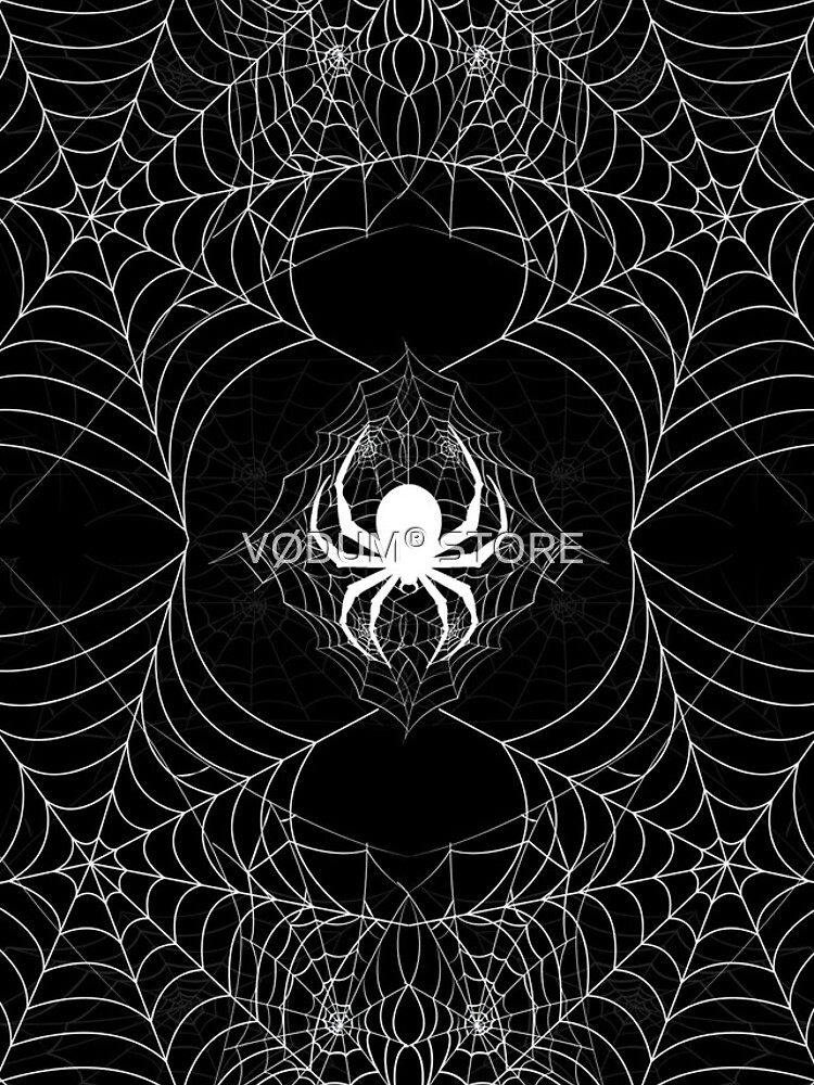 "Goth Cobweb Spider Pattern " iPhone Case for Sale by VodumStore ...