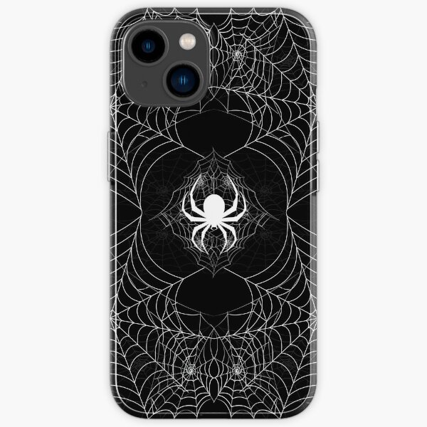 "Goth Cobweb Spider Pattern " iPhone Case for Sale by VodumStore ...