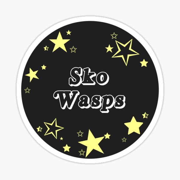 "Sko Wasps Emory and Henry Sticker" Sticker for Sale by sun-kiss ...