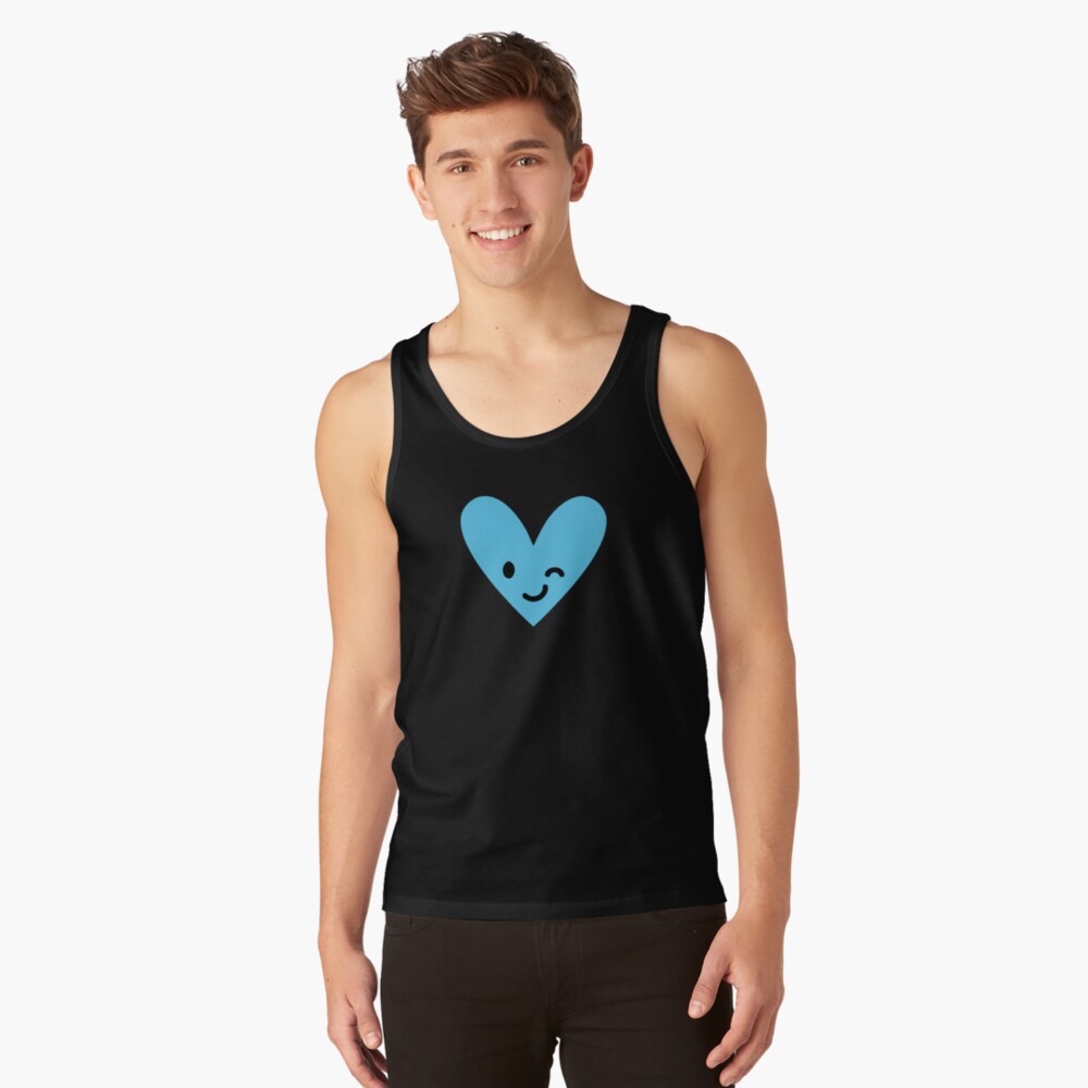 "Winking Love Heart" Sticker for Sale by AdlDisEye | Redbubble