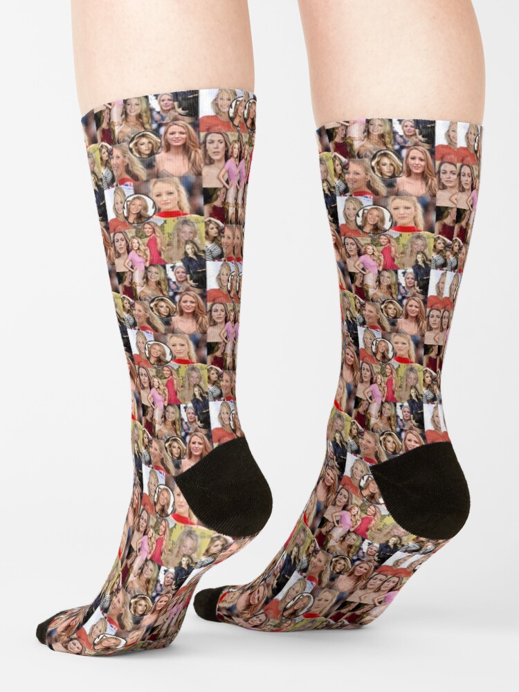 "blake lively" Socks for Sale by hotchilipeppers | Redbubble