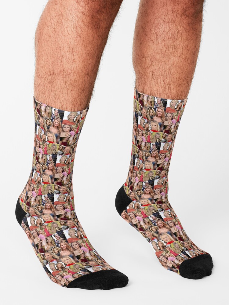 "blake lively" Socks for Sale by hotchilipeppers | Redbubble