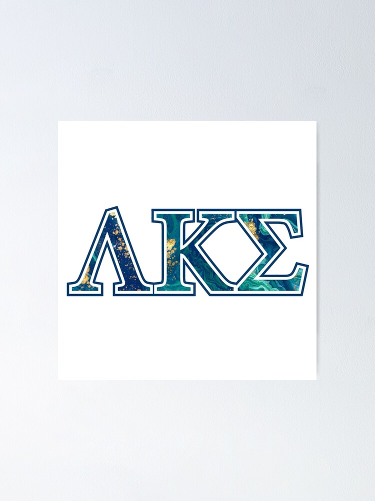 "LKS blue and gold marble " Poster by AlisaF | Redbubble