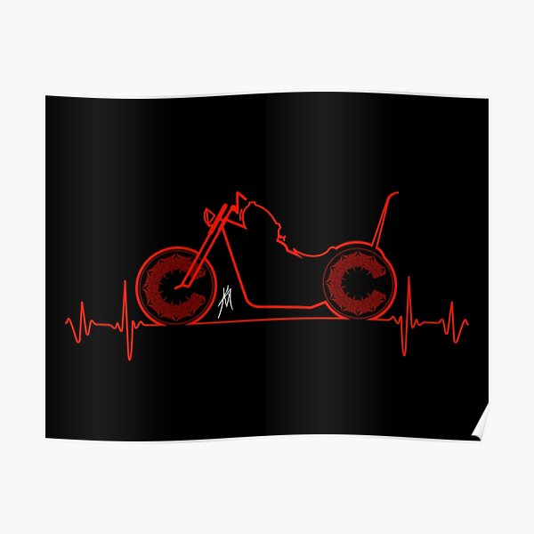 "Bummer Bike " Poster for Sale by Zancho | Redbubble