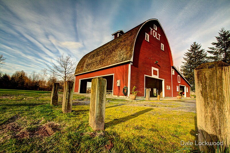 "Tolt-MacDonald Barn" by Dale Lockwood | Redbubble