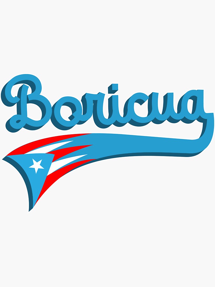 "Boricua Puerto Rico Flag" Sticker for Sale by inkedtee | Redbubble