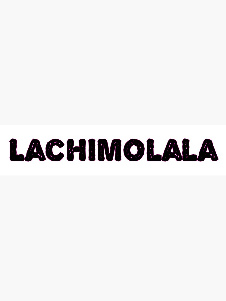 "Lachimolala" Sticker by JulieLou | Redbubble