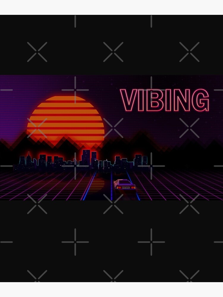 "Vibing" Poster by HiddenStar02 | Redbubble