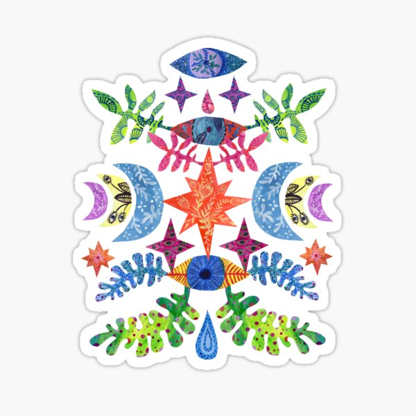 "All Seeing Eye * Magical Nature * Bright Artsy Stars, Plants, Eyes ...
