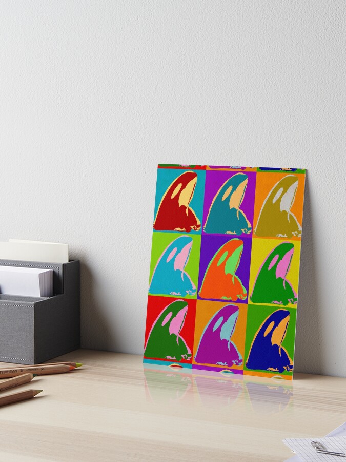 "Killer Whale Orca Pop Art Popart Colorful Design Love Whales Best ...