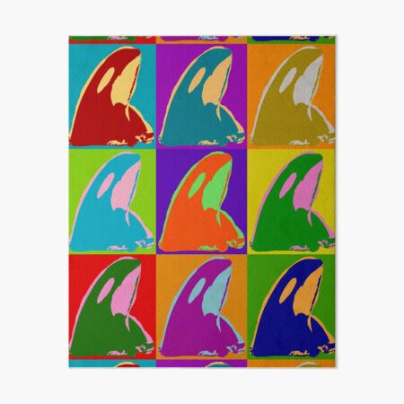 "Killer Whale Orca Pop Art Popart Colorful Design Love Whales Best ...