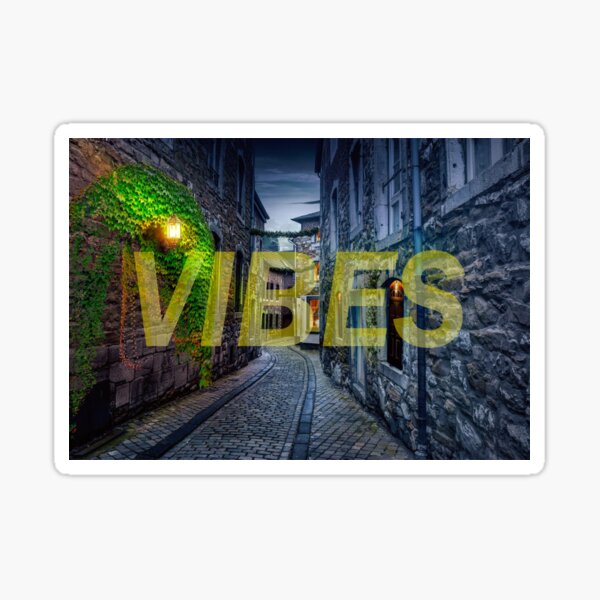 "Vibes" Sticker for Sale by HiddenStar02 | Redbubble