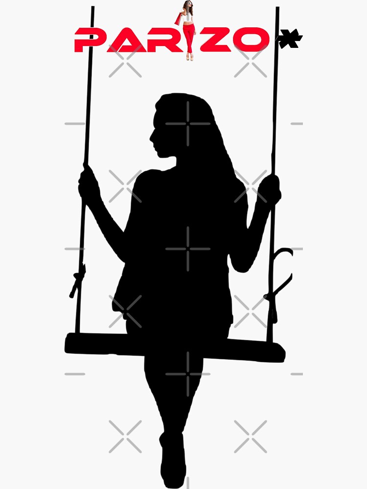 "TWO swing" Sticker by Parizo | Redbubble