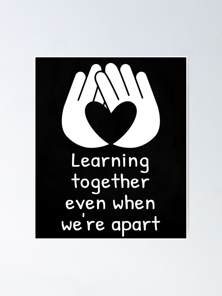 "Learning Together Inspirational Quote for Online Teachers and Students ...
