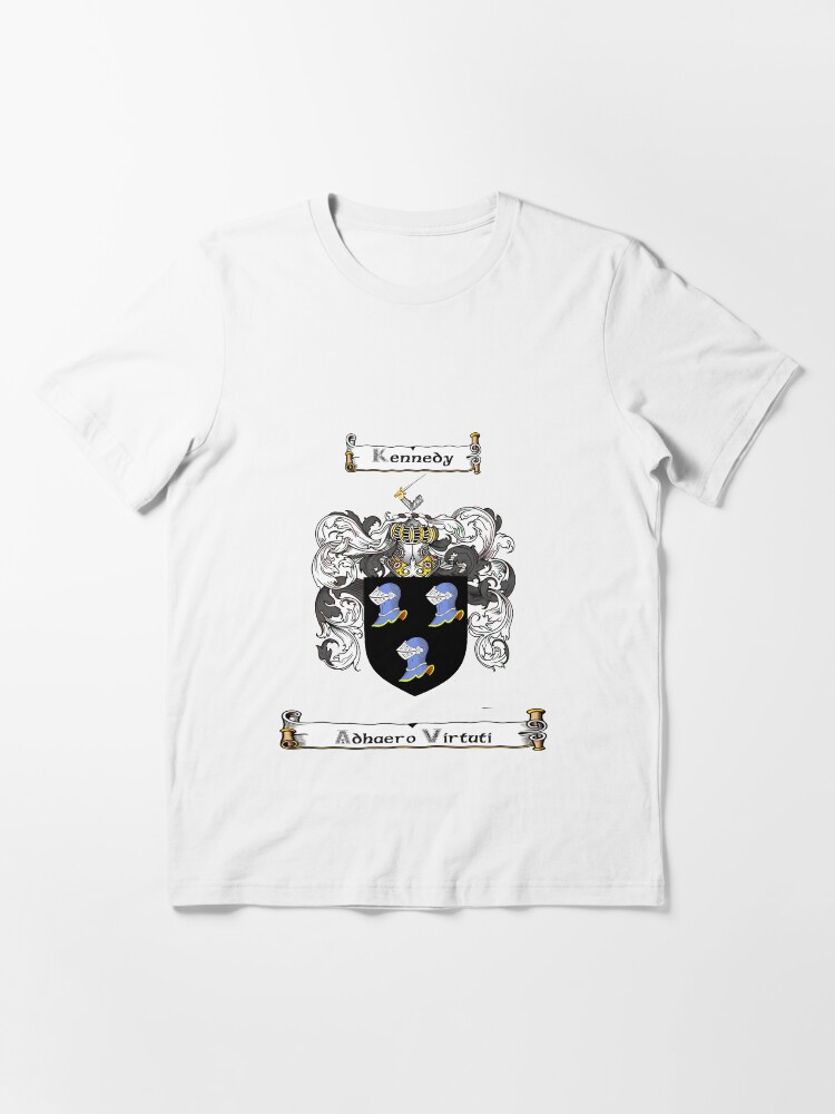 "Kennedy Family Crest and Motto" T-shirt by Hibernia29 | Redbubble