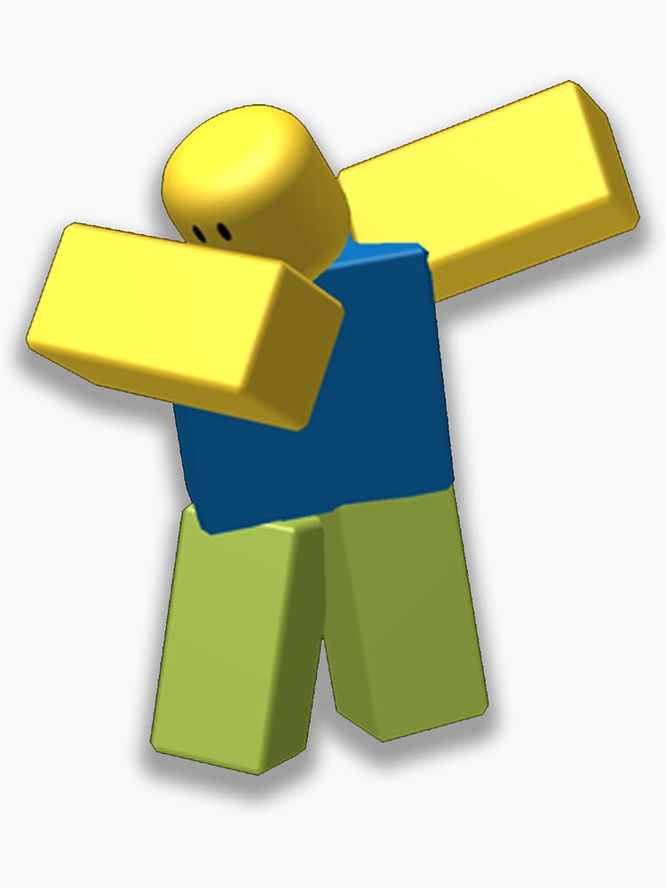 "Roblox Dab [HD]" Sticker for Sale by BubbleBass27 | Redbubble