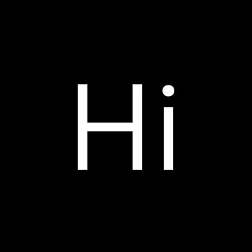 "Hi Face Cover Washable Face Mask with Saying" Mask for Sale by ...