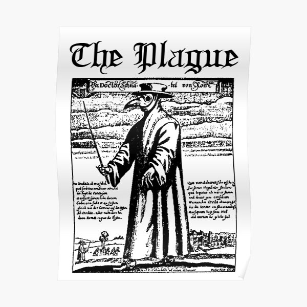 "The Plague" Poster for Sale by MoonMausoleum | Redbubble