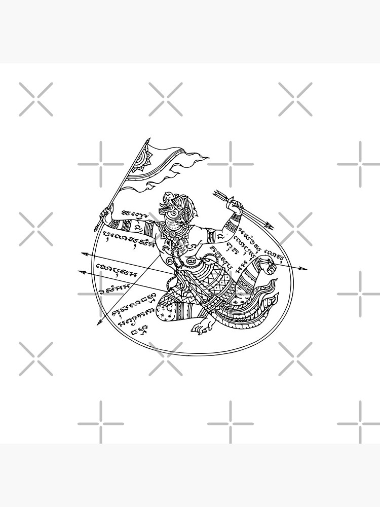 "The Hanuman" Pin for Sale by jdsilva | Redbubble