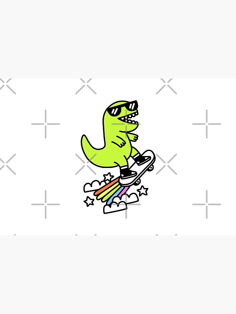 Rad Rex Bath Mat Designed & Sold By Wanda Jackson Shrm-scp Sheherhers