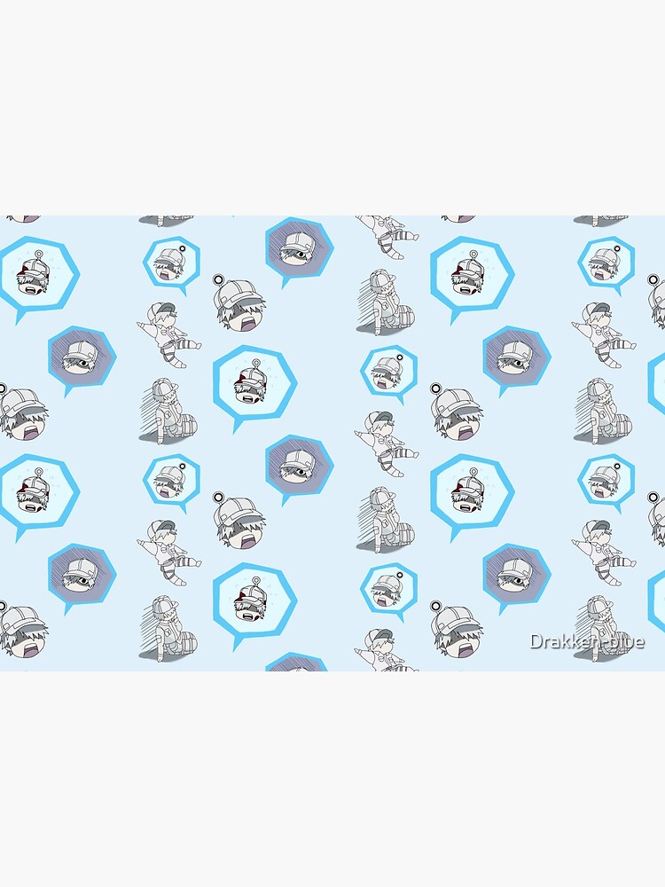 "White Blood Cell Sticker Pack - Cells at work!" Mask by Drakken-blue ...