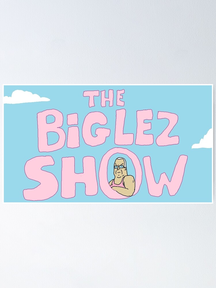 "The Big Lez Show" Poster by BlurClothingUK | Redbubble