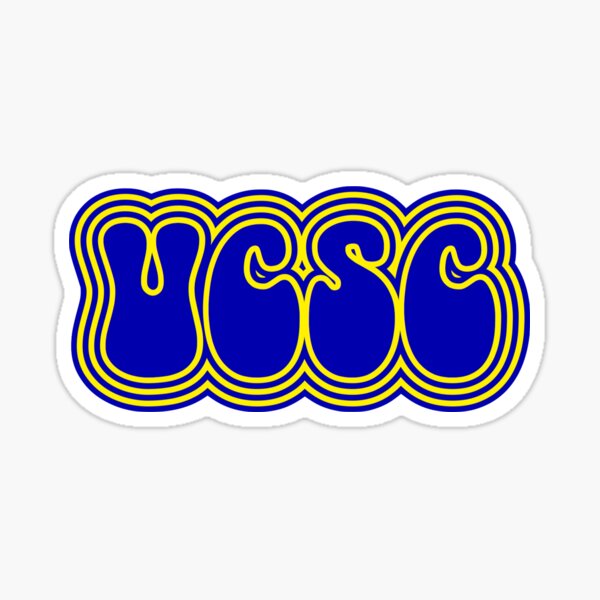 Uc Santa Cruz Stickers | Redbubble