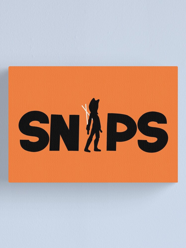 "AHSOKA TANO SNIPS SILHOUETTE" Canvas Print for Sale by rjaye-art ...