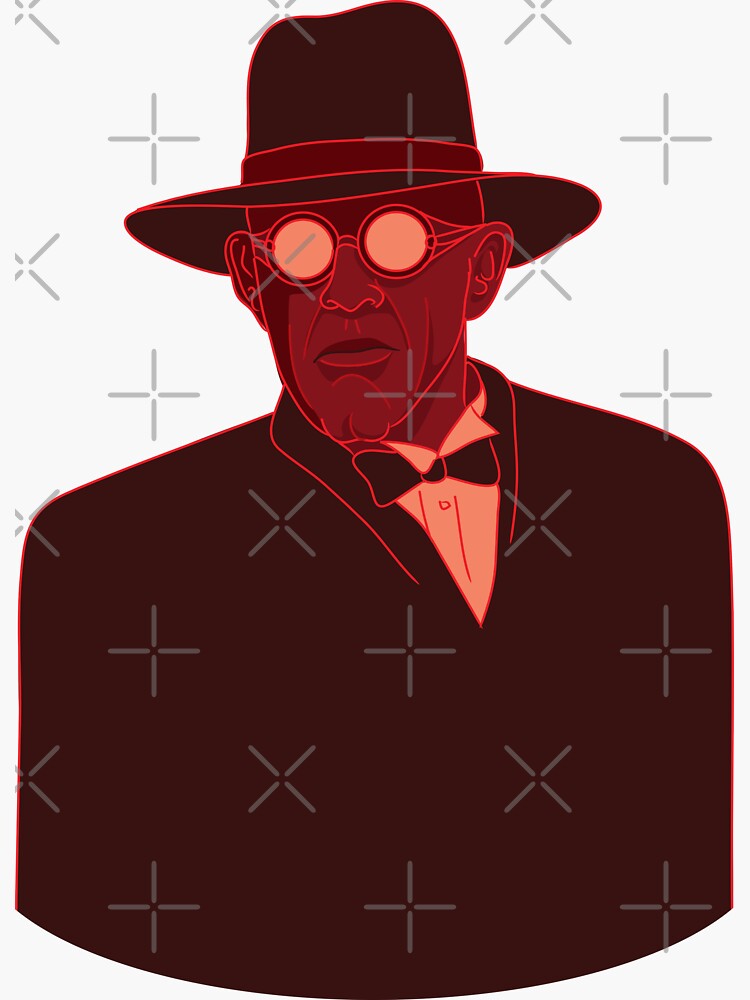 "Judge Doom" Sticker for Sale by DCdesign | Redbubble