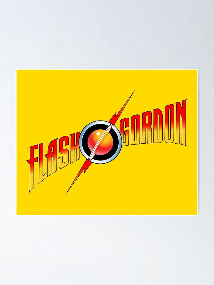 "Flash Gordon" Poster for Sale by DCdesign | Redbubble
