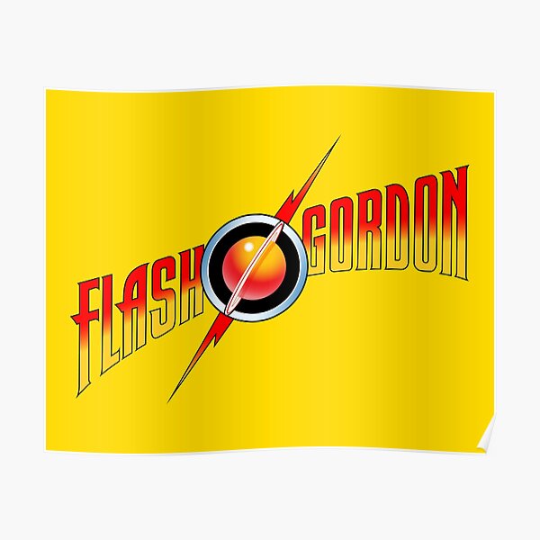 "Flash Gordon" Poster for Sale by DCdesign | Redbubble