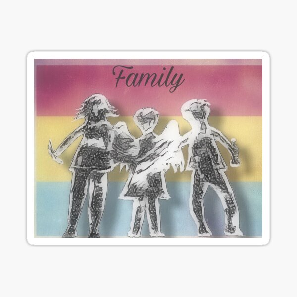 "Tfw silhouettes pan edition flag " Sticker for Sale by Imperioimpala ...