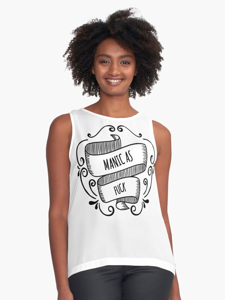 "Manic" Sticker for Sale by cipollakate | Redbubble