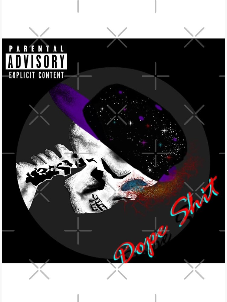 Póster «Dope Shit Cover Art de Jackson Boyd» de amdotess | Redbubble