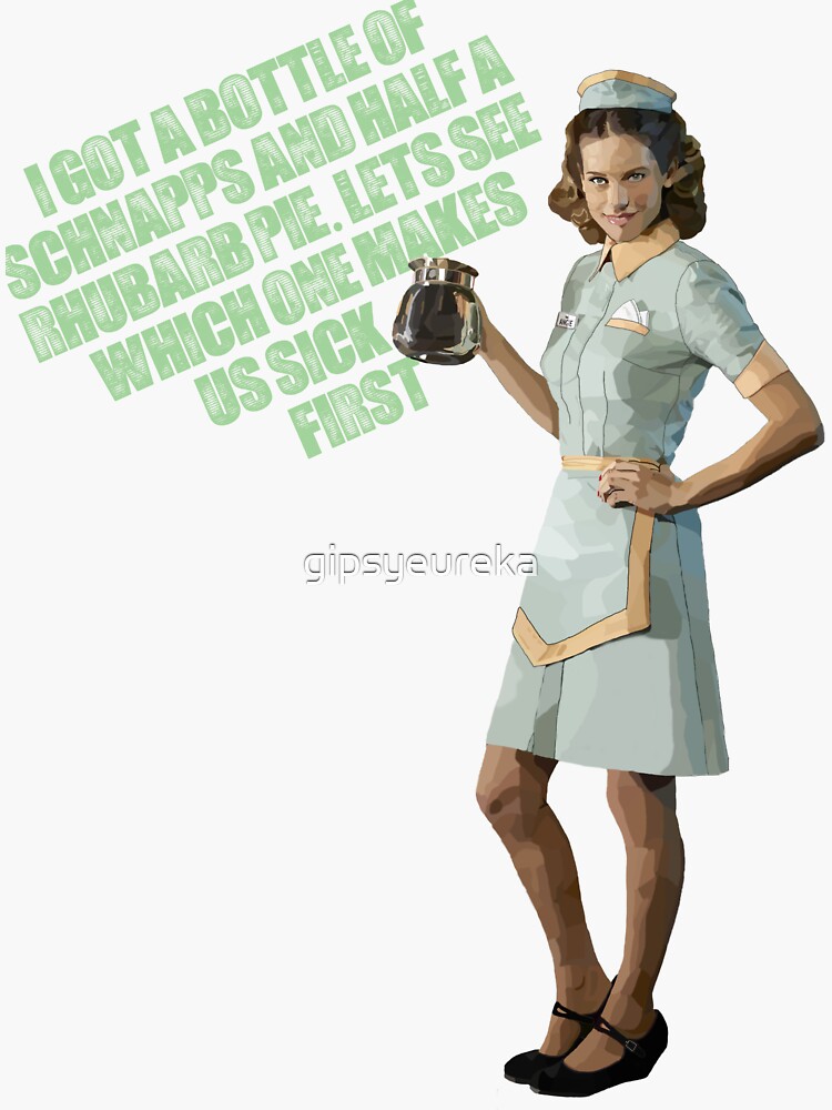 "She's Got Gumption" Sticker for Sale by gipsyeureka | Redbubble