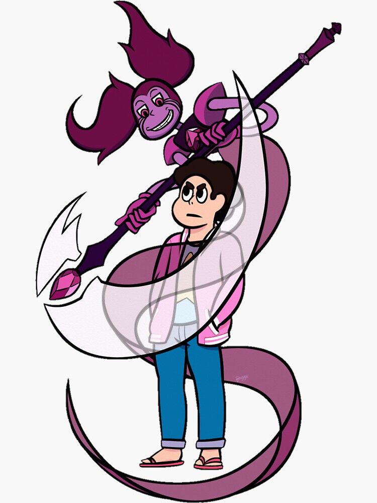"Steven Haunted" Sticker for Sale by DaggerBDesigns | Redbubble